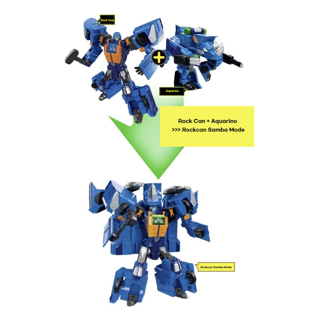Hello Carbot Rockcan One camper transforms into a robot and an Aquarino ...