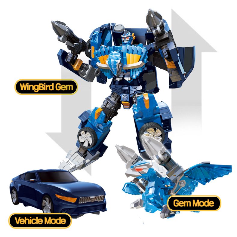 With Molly Hello Carbot Wingbird Gem Jam and car combine to transform ...